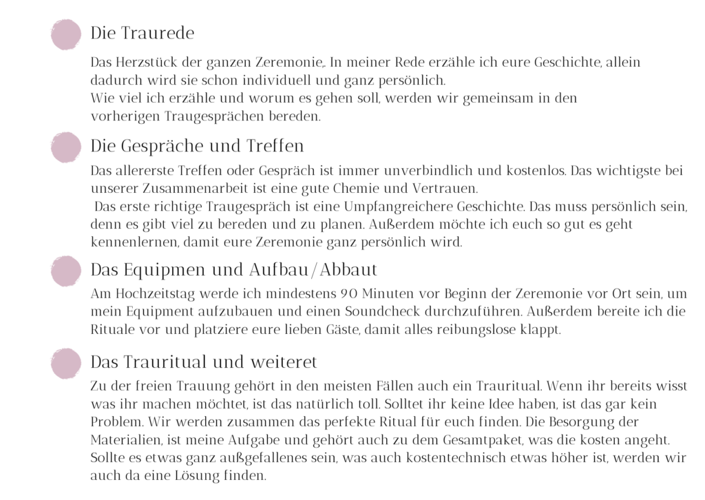 Traureden Vorlagen Freie Trauung